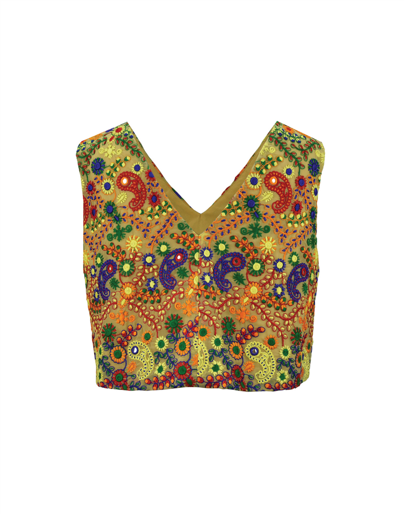 Ari Holi Festival Crop Back View